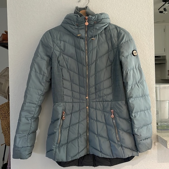 Bernardo | Jackets & Coats | Winter Jacket In Slate Cool Color With ...
